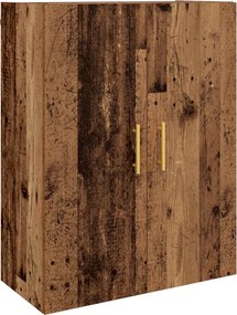 Vysoký bufet Staré dřevo 69,5 x 34 x 180 cm Kompozitní dřevo 3394578