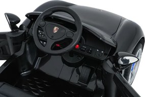 Elektrické autíčko Porsche 911 Carrera černé
