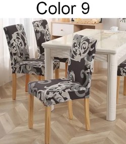 Různé elastické potahy na jídelní židle Varianta: Color 9