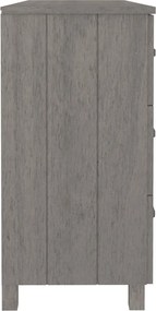 vidaXL Příborník HAMAR 113 x 40 x 80 cm masivní borovice [340451] Barva: Bílá