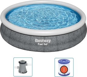 Bestway Bazén s příslušenstvím kulatý 366 x 76 cm