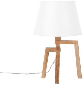 Stolní lampa bílá 42 cm NALON Beliani