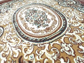 Weltom Welen kusový koberec Rokoko 9447/01 200x300cm béžová
