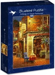 BLUEBIRD Puzzle Restaurace Auberge de Savoie / 1000 dílků / od 14 let