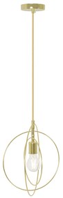 Toolight - závěsná lampa E27 APP286-1CP, zlatá, OSW-08404