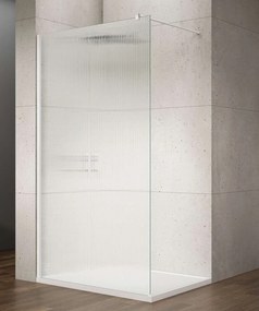 Gelco Vario - Sprchová stěna Walk-In, 90x200 cm, Coated glass, bílá/nordic sklo GX1590-07