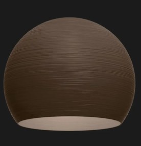 Doxis Globe 800 Textured, závěsné designové led svítidlo Barva: Uzená hnědá, Chromatičnost: 2700K Push dim