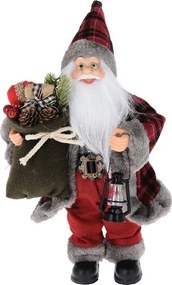 Santa Claus v červeném kabátě 37 cm