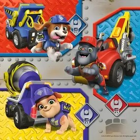 RAVENSBURGER Puzzle Pracovní vozidla Rubble  Crew / 3x49 dílků / od 5