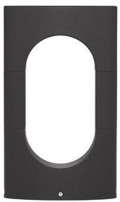 Venkovní LED lampa Portal 30 černé