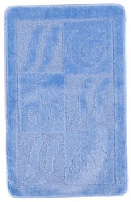 Koupelnová předložka 1107 modrá 50x80cm