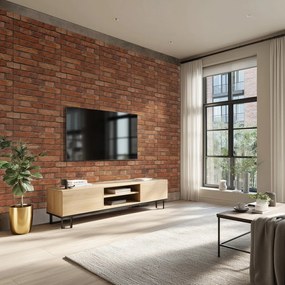 Látkové akustické panely v sadě 2 ks 60x60 cm Bricks – Styler