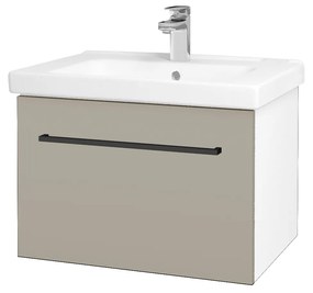 Dřevojas Koupelnová skříň BIG INN SZZ 65 Varianta: N01 Bílá lesk / Úchytka T02 / IND Individual