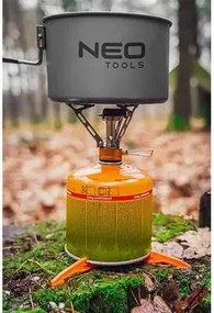 NEO TOOLS 63-145 šedá / Sada nádobí 3v1 / hliník / hrnec / pánev / kon