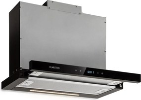Klarstein Mariana Neo 60, digestoř, 60 cm, vestavná, 547 m³/h, LED, černá