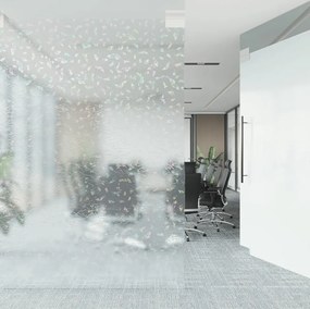 vidaXL Okenní fólie matná 3D duhový vzor 90 x 2 000 cm PVC [155858]