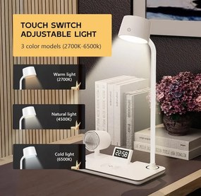 Stolní lampa 4 v 1 MDHL MD-1772 - bílá