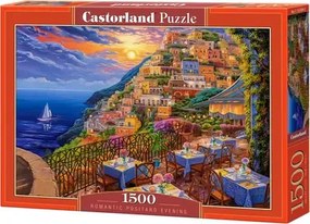 Castorland 152209-2 Puzzle Romantický večer v Positanu / 1500 dílků /
