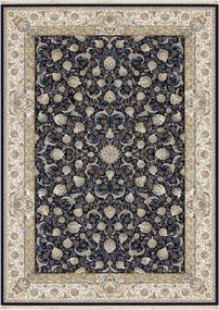 BE Koberec Sultan 1200 Dark Blue - modrý obdélníkový Rozměr: 150x225 cm