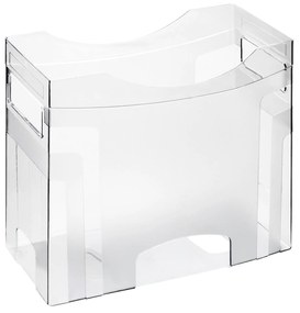 Rotho Transparentní pořadač na dokumenty, časopisy, knihy Rotho CUBE, série Timeless