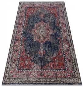 Moderní kusový koberec MUNDO E0551 outdoor vintage červený černý Rozměr: 160x220 cm