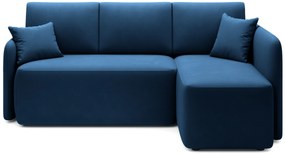 Eltap Rohová sedací souprava Hadson Materiál a barva potahu: Lukso 40 - modrá, Orientace: pravá