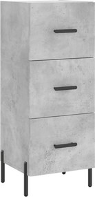 Skříň highboard betonově šedá 34,5x34x180 cm kompozitní dřevo 3198861