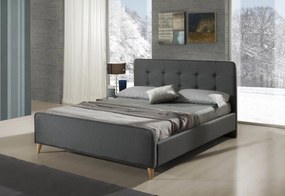Casarredo - Komfort nábytek Čalouněná postel CHIARI 160x200, šedá