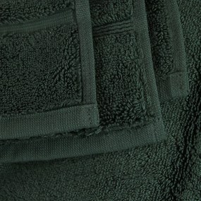 Ručníky a osušky COMFORT DI CASA NUO - tmavě zelená Velikost: osuška 100 x 150
