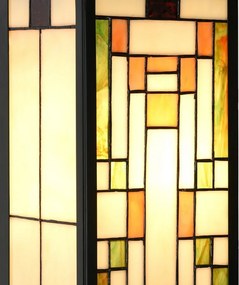 Nástěnná lampa tiffany Yves II - 14*16*40 cm E27/max 1*100W