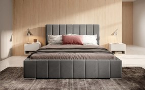 Postel MODEL 10 140x200 zelená - MAGIC VELVET 2225