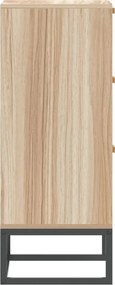 vidaXL Příborník 60 x 30 x 75 cm kompozitní dřevo [352113] Barva: Bílá