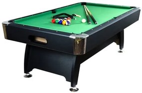 Kulečníkový stůl pool billiard kulečník s vybavením, 8 ft