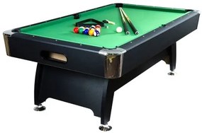 GamesPlanet® 7310 Kulečníkový stůl pool billiard kulečník s vybavením, 8 ft