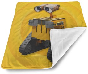 Sablio Deka pro miminko Wall-E robot Žlutý - 80x100 cm