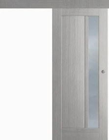 posuvné interiérové dveře na stěnu vasco doors FARO model 2 Průchozí rozměr: 70 x 197 cm, Orientace dveří: Levé dveře, Dekor: Dub skandinávský
