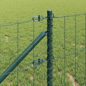 Evropský plot se hroty 10 x 0,4 m Ocel potažená PVC Zelená 3350568