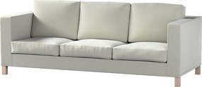 Potah na pohovku IKEA  Karlanda 3-místná nerozkládací, krátký barva zelená látka sametová