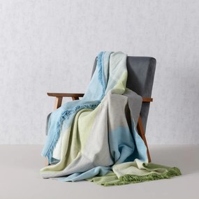 Deka Cotton Cloud 150x200cm Pastel Green&amp;Blue