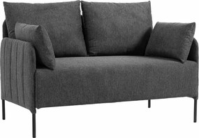Ziden Couch 2 Sitzer látka – černá