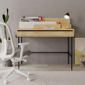 KALUNE DESIGN psací stůl LEILA světlý 108x60 cm 855DTE3851