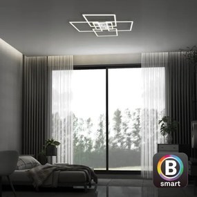 Brilo - LED Stmívatelný přisazený lustr FRAME LED/50W/230VWi-Fi Tuya + DO