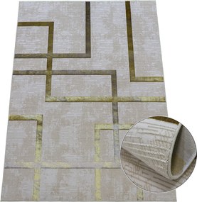 BE Koberec Esprit 3609 BEIGE - béžový obdélníkový Rozměr: 60x100 cm
