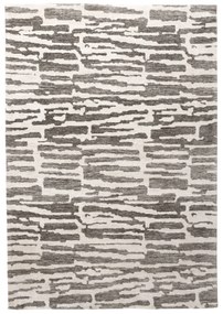 Obdélníkový koberec Milos, šedý, 395x295