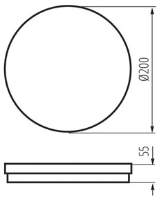 Kanlux 38382 - LED Venkovní svítidlo BENO ECO LED/20W/230V 3000/4000/6500K IP65