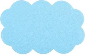 MSV protiskluzové přísavky ve tvaru mráčků světle modré / PVC / 4 ks
