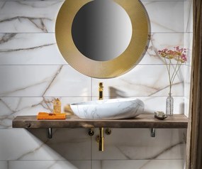 Sapho Sapho, DALMA keramické umyvadlo 68x16,5x44 cm, carrara, MM317