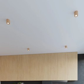 Sollux Lighting Nástěnné svítidlo ORBIS přírodní dřevo