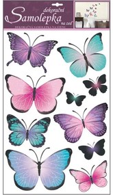 Samolepící pokojová dekorace Motýlci