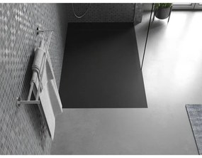 Mexen Otto, SMC obdélníková sprchová vanička 140 x 70 cm, černá, 4N707014